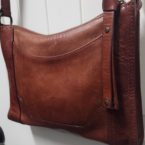 Frye | Bags | Frye Melissa Leather Zip Crossbody | Poshmark